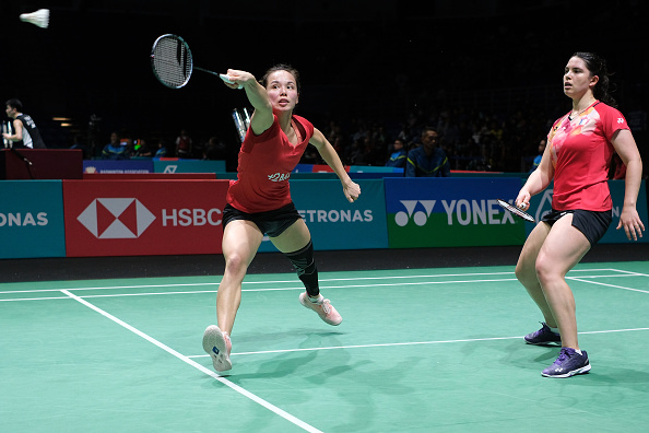 Badminton, championnat d'Europe, Margot Lambert et Anne Tran elles ...