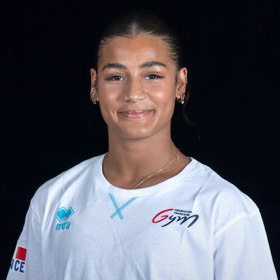 Marine Boyer, gymnaste française de l'équipe de France de gymnastique ...